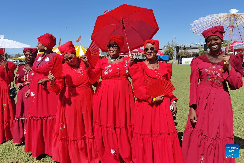 Namibia’s Damara women showcase traditional embroidery at culture ...